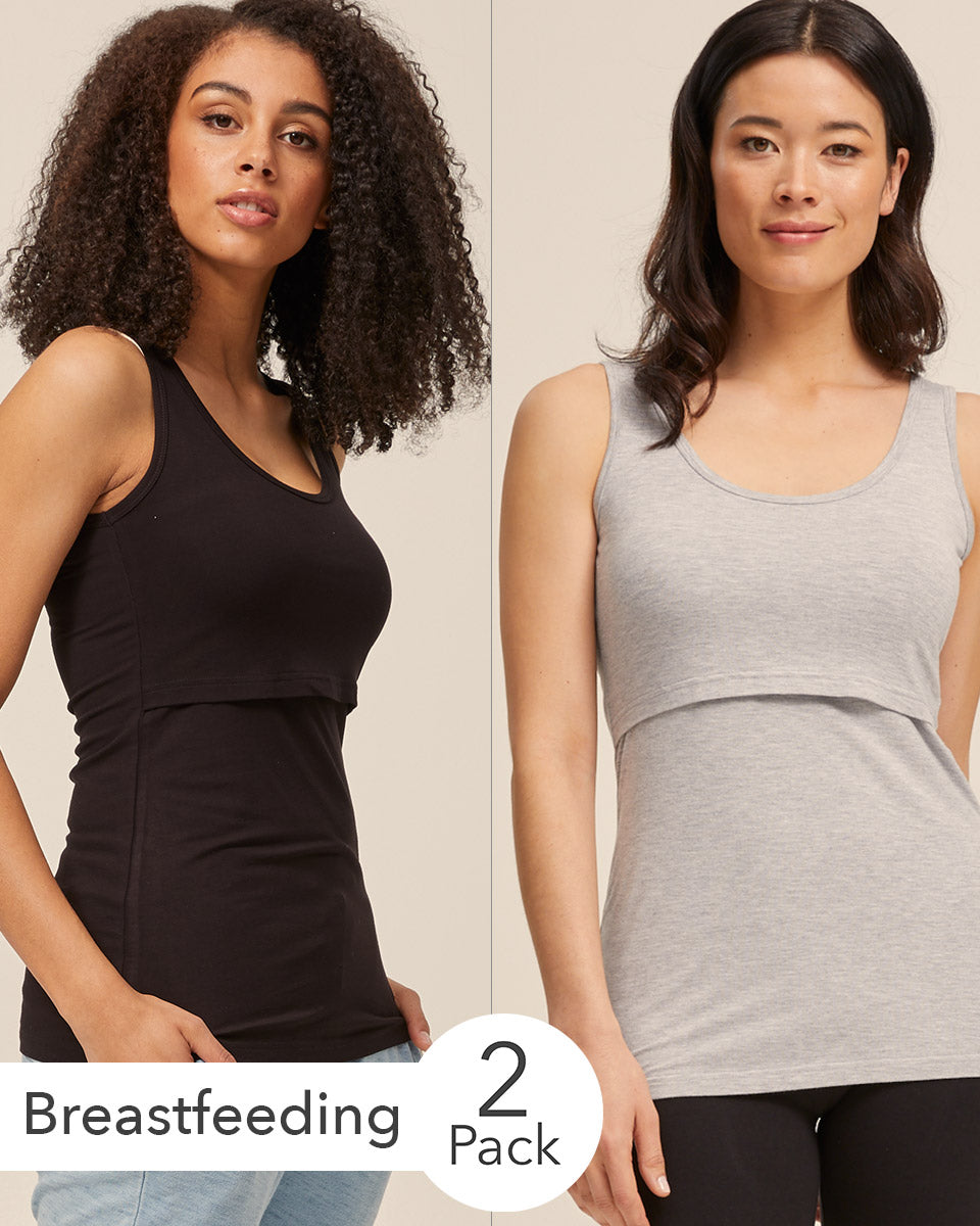 The Maternity Nursing Tank Bundle by Peachymama